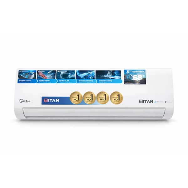 Midea AC Inverter Air Conditioner Titan Series - Zahid Brothers | Air ...